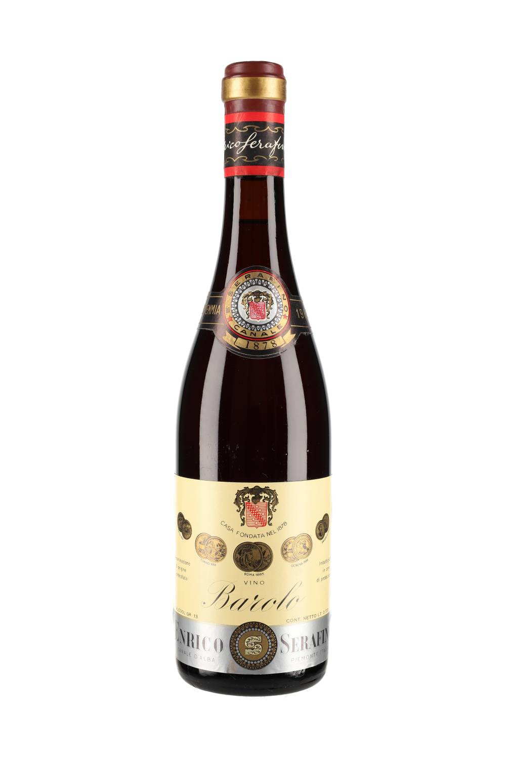 Enrico Serafino Barolo 1968 - Total Grand Cru